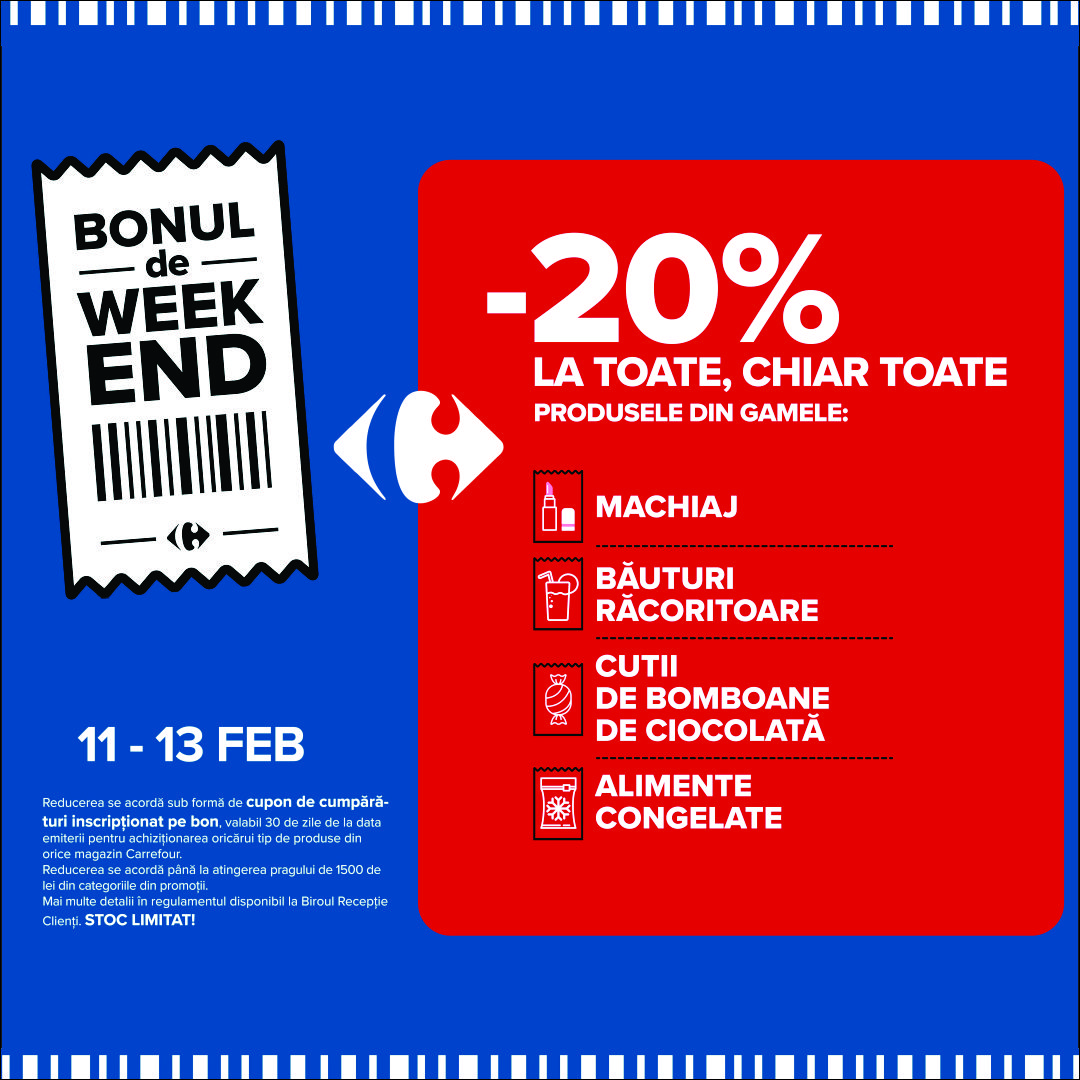Bonul din weekend la Carrefour - Baia Mare Value Centre - Baia Mare ...